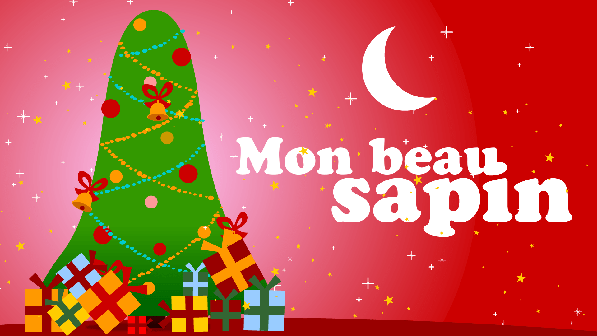 MON BEAU SAPIN chanson de Noël comptine pour bébé et maternelle