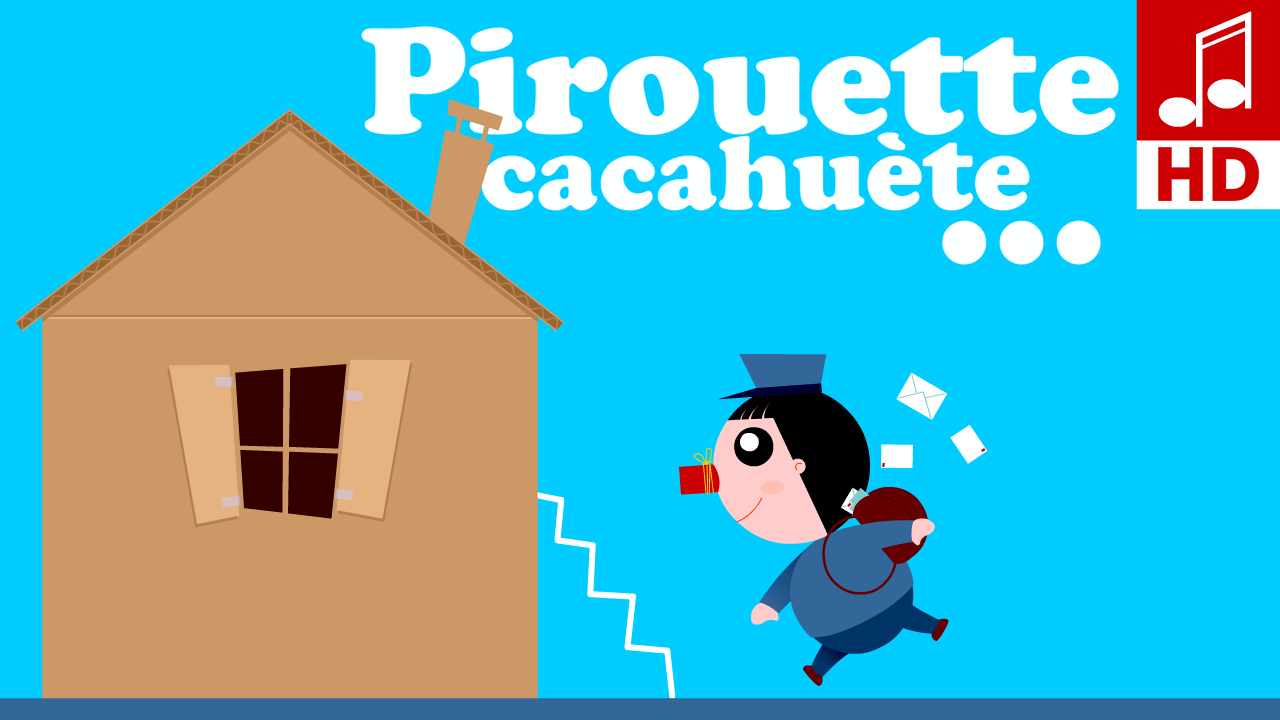 PIROUETTE CACAHUETE chanson pour enfant et comptine bébé