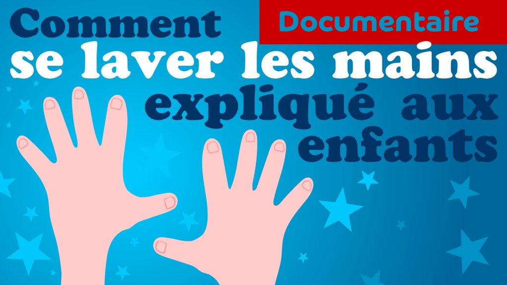 Affiche De Lavage Des Mains Pour Les Enfants